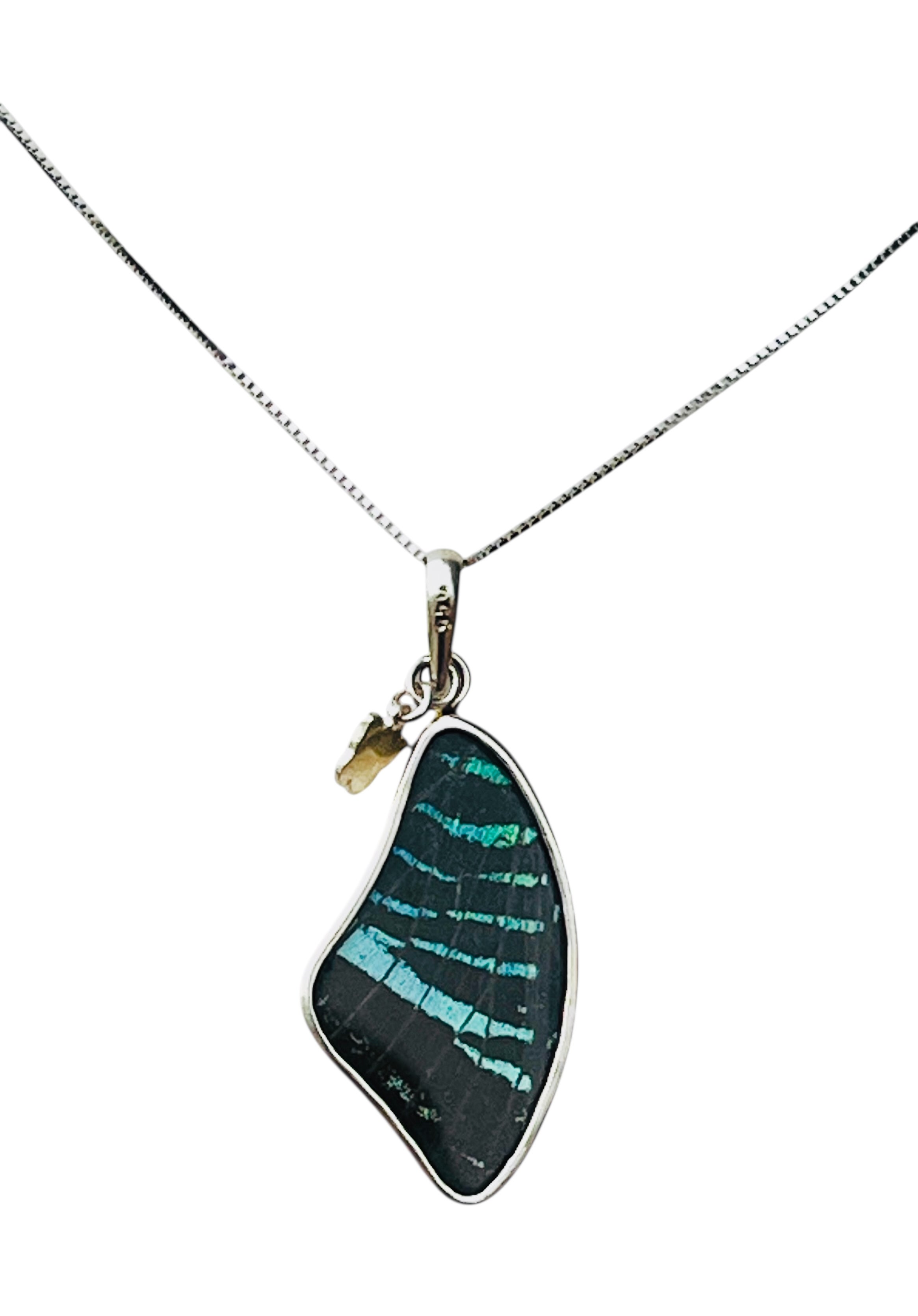 Reversible Butterfly Wing Pendant 1934227 | Silver City Sarasota